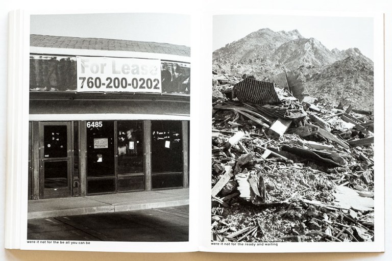 Michael Ashkin – were it not for – PhotoBook Journal